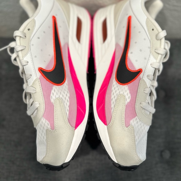 Nike | Shoes | Nike Air Max Solo White Bright Crimson Fierce Pink ...